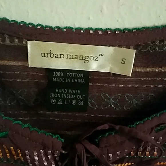 Urban Mangoz | Tops | Beaded Top | Poshmark